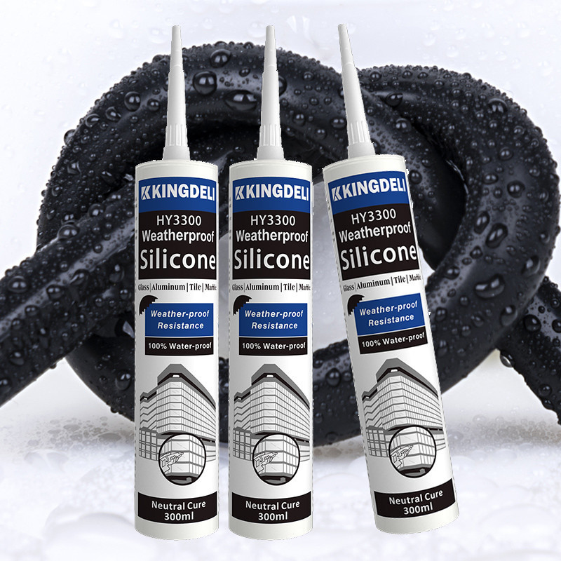 Clear Weatherproof GP Glass Sealant Silicone Glue For Caulking